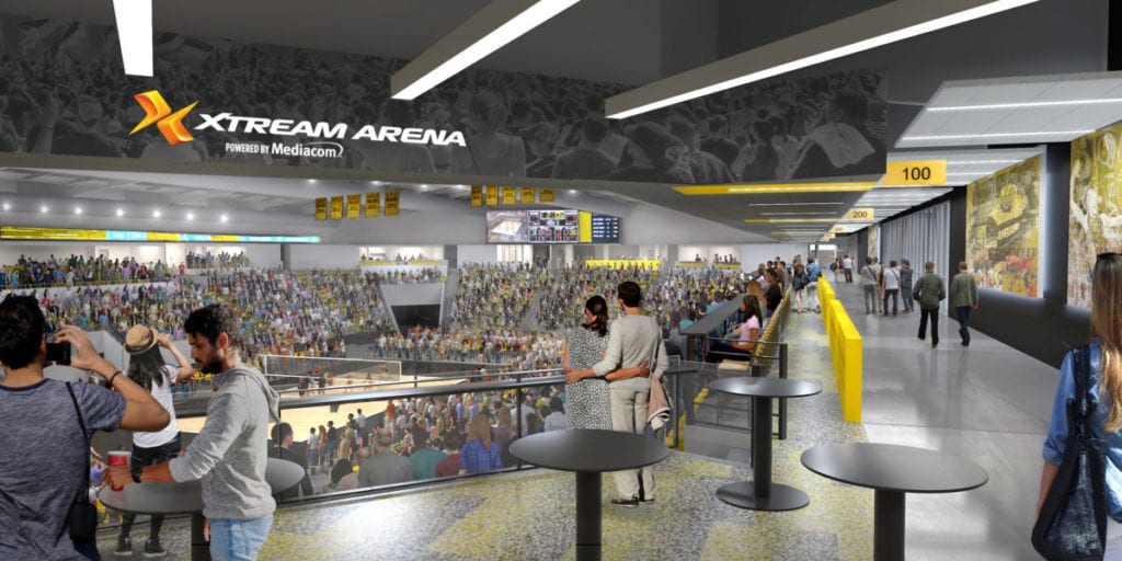 Xtream Arena Powered by Mediacom | Iowa River Landing